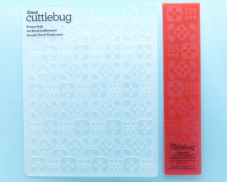 Cuttlebug Embossing Folder Sets, A2 With 1" Border - Etsy