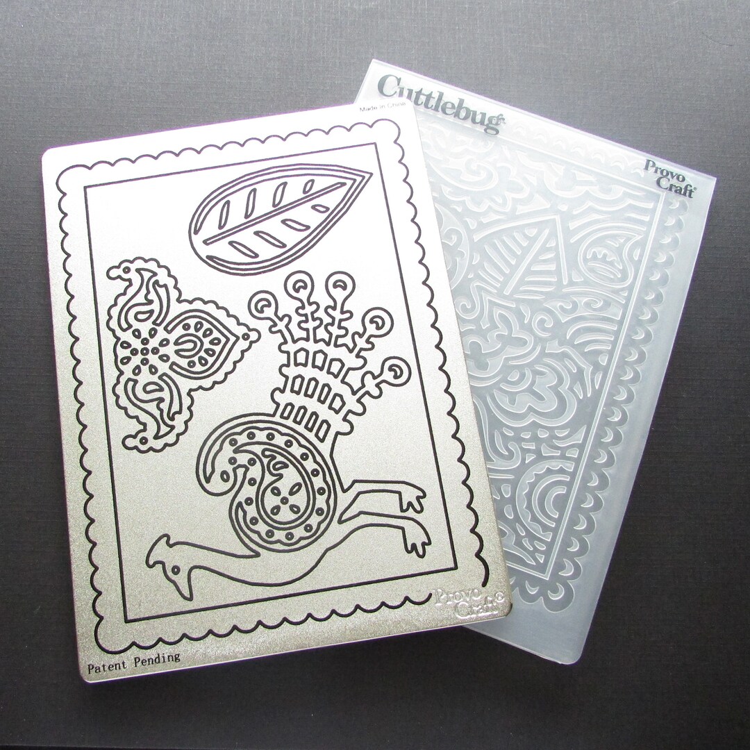 Cuttlebug Cut and Emboss Sets, A2 Folder With Die - Etsy