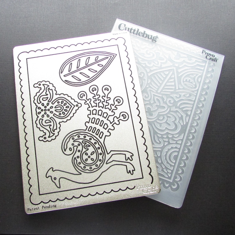 Cuttlebug Cut and Emboss Sets, A2 Folder With Die - Etsy