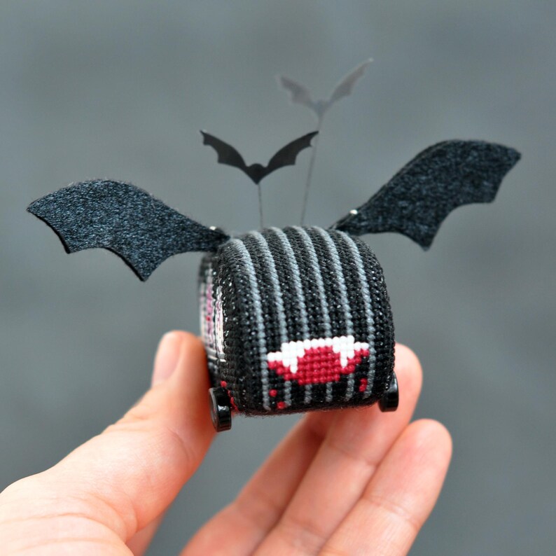 Gothic Camper Cross Stitch Pattern: Vampire Halloween Caravan ...