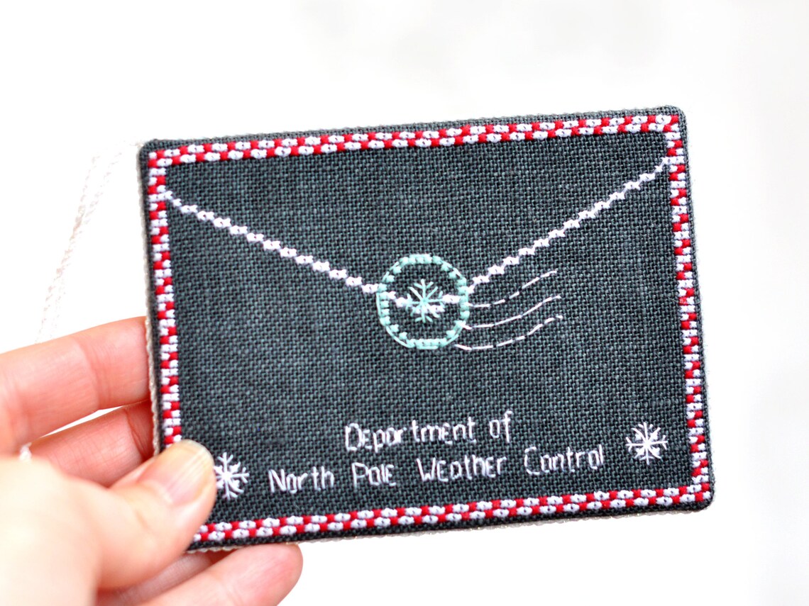 Let It Snow Cross Stitch Pattern. Christmas Card Cross Stitch - Etsy