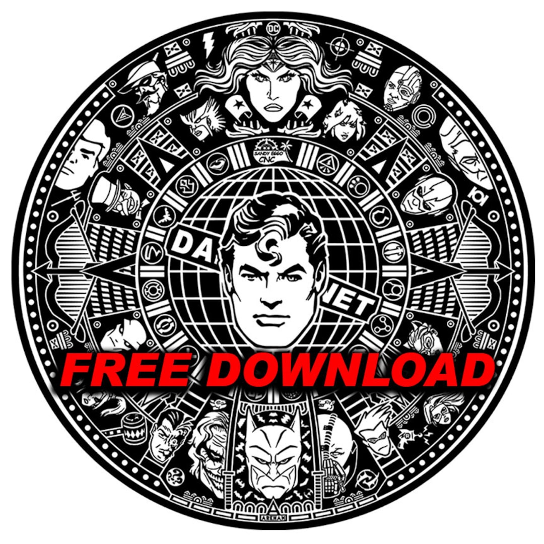 DC Azteca Calendar CAD File - FREE (read Description) - Etsy