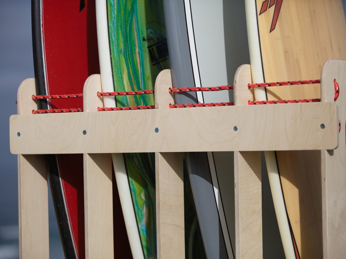 Alexey Surfboard Rack - Free-standing, Vertical Rack for Surfboards - Etsy