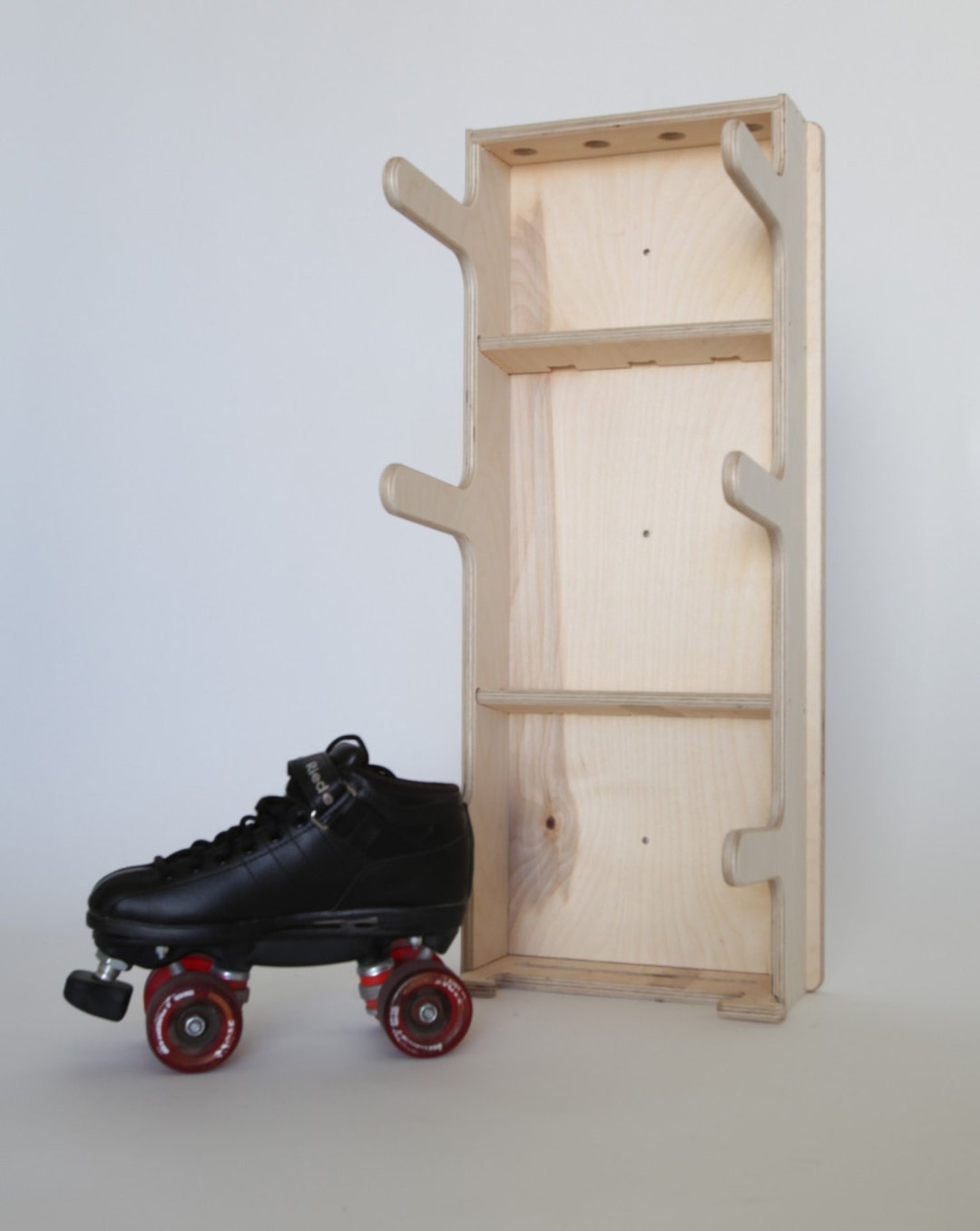 Roller Derby Gear Rack - a Wall Mounted Rack to Hold All of Your Derby ...