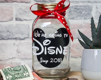 Disney Fund Jar - Etsy