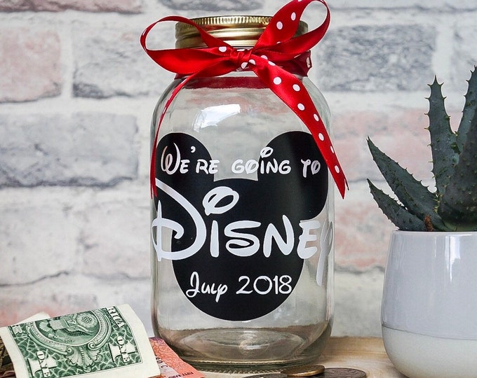Disney Fund Jar - Etsy