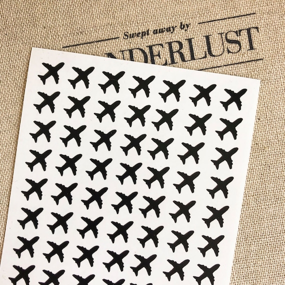 70 Journal Vinyl Stickers // Bullet Journal // Wanderlust // - Etsy