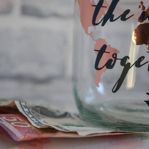Let's Travel the World Together // Travel Jar // Savings // Wanderlust ...