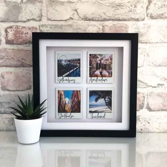 Your Photos Custom Square Prints Frame // Your Chosen Photos & - Etsy UK
