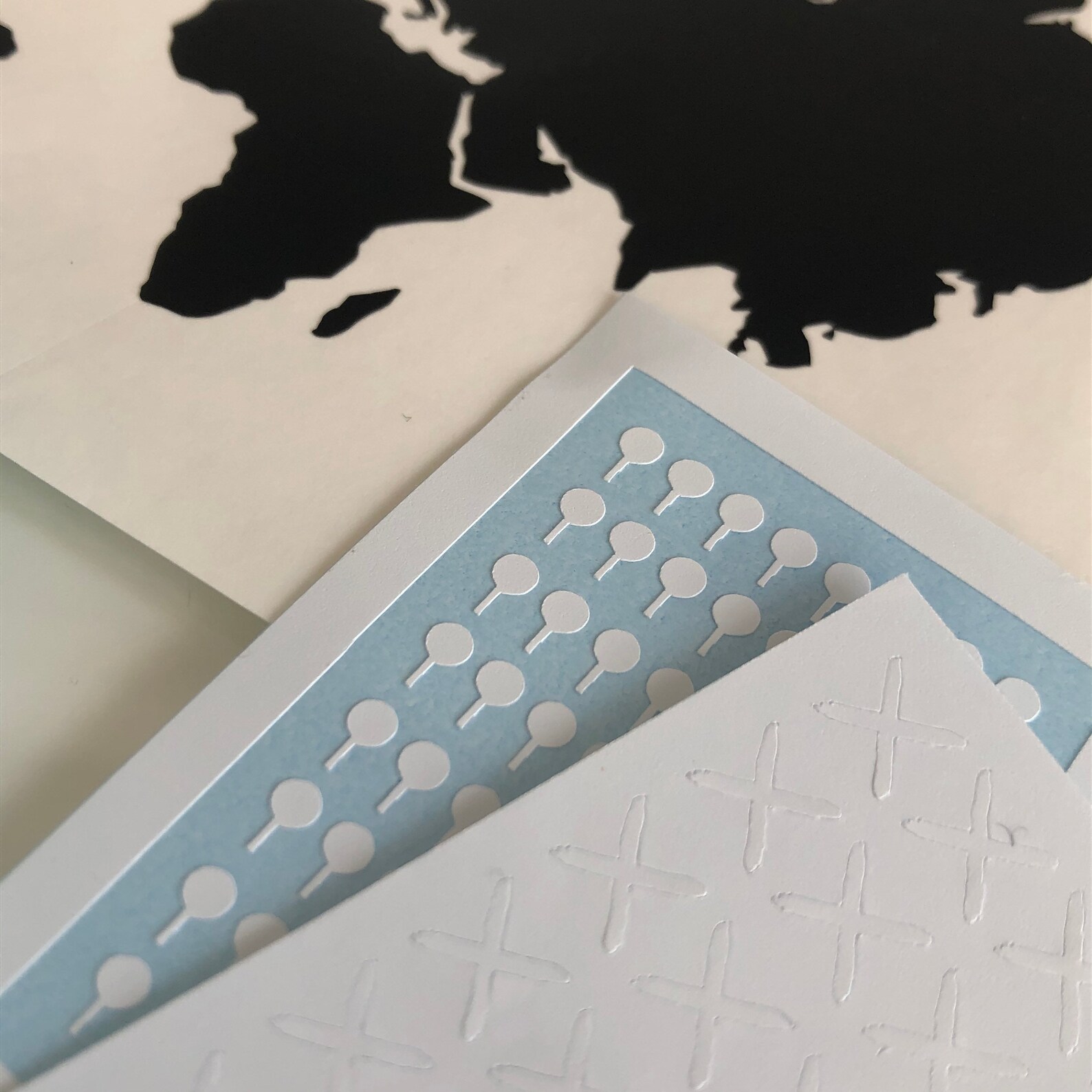 Travel Bullet Journal Vinyl // Custom Countries // Map // - Etsy