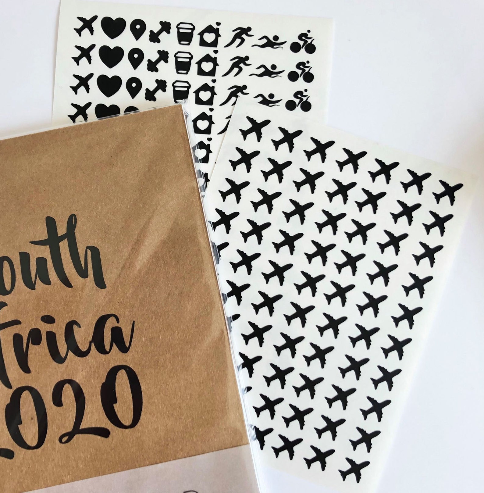 70 Journal Vinyl Stickers // Bullet Journal // Wanderlust // Plane ...