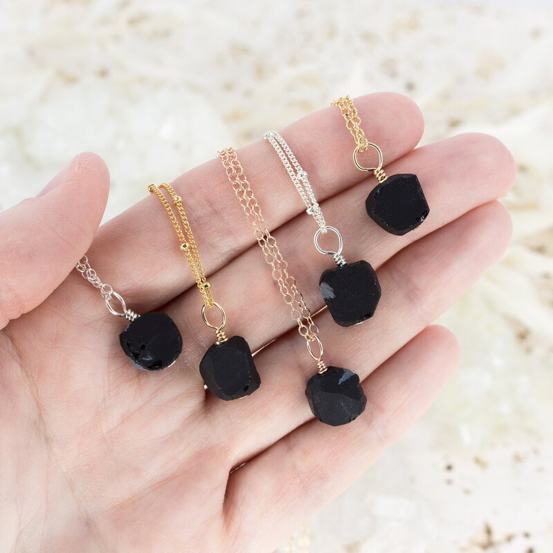 Obsidian Necklace - Etsy