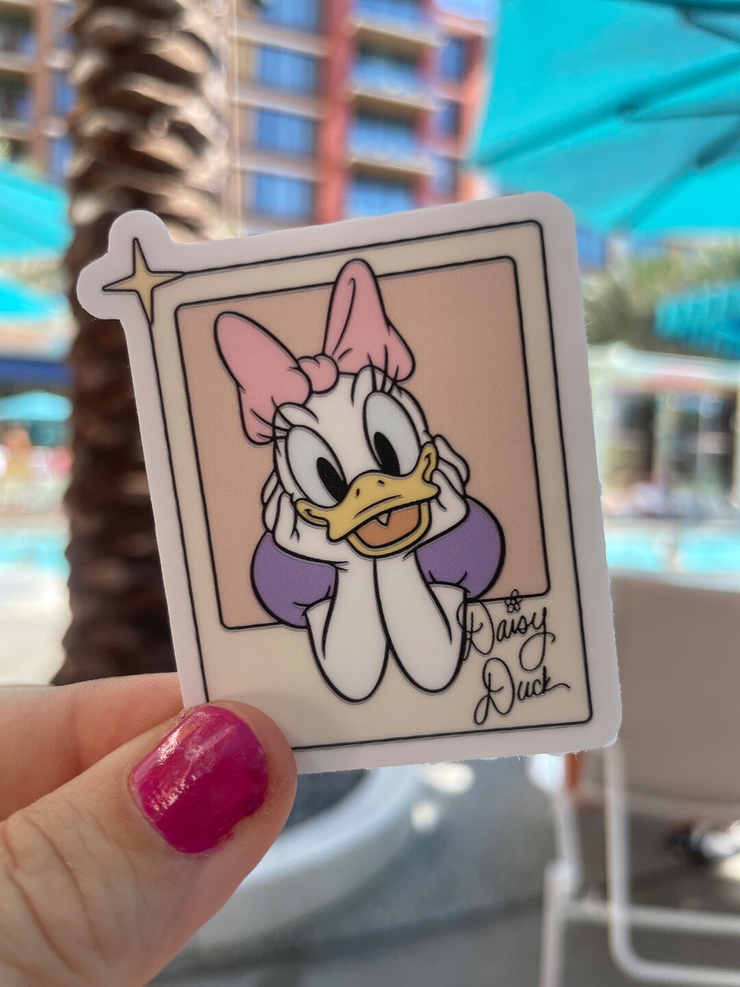 DAISY | Vinyl Sticker | Classic Disney Character | Water Bottle ...