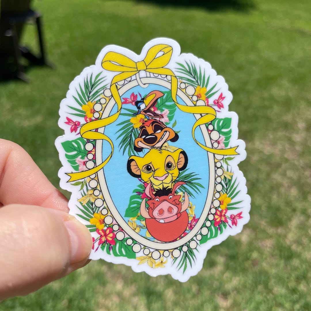 NEW! DIS CHARACTER Stickers | Lion King | Disney | Vintage Watercolor ...