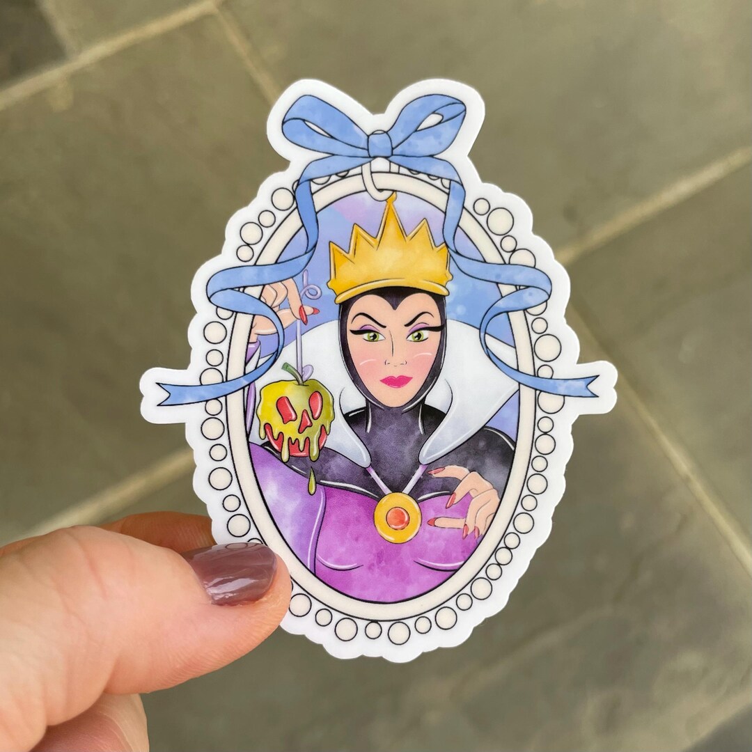 NEW! Villain Sticker | EVIL QUEEN | Dis Villain | Snow White ...