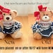 Personalized Cheer Bear Gift – Custom Embroidered Uniform & Bow ...