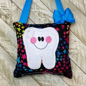 Tooth Fairy Pillow With Tooth Chart, Star Pattern - Etsy