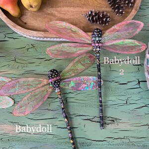 Unique Magical Dragonfly Ornament Dragonfly Wall Hanging Crystal ...