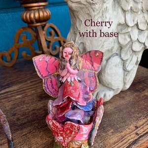 Sweet Rustic Fairies Flower Fairy Ornament Old Style Fairy - Etsy