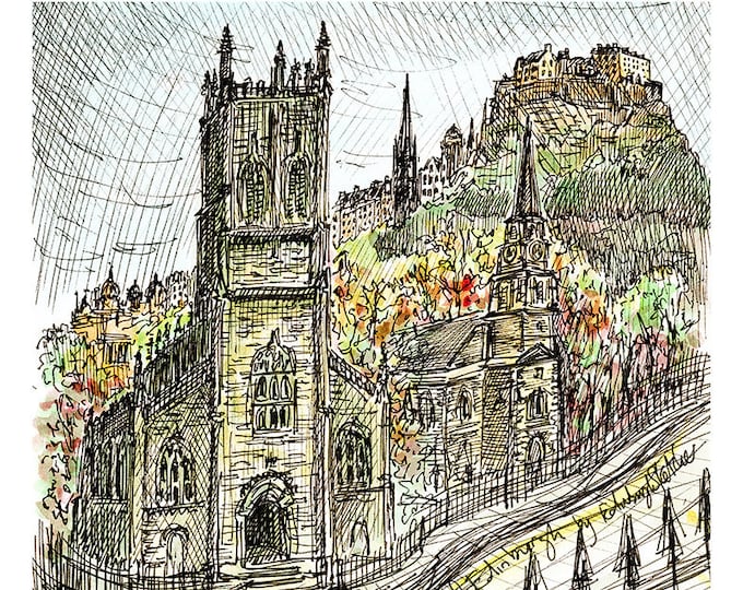 EdinburghSketcher - Etsy UK