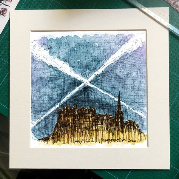 Sketch Castle Print - Etsy