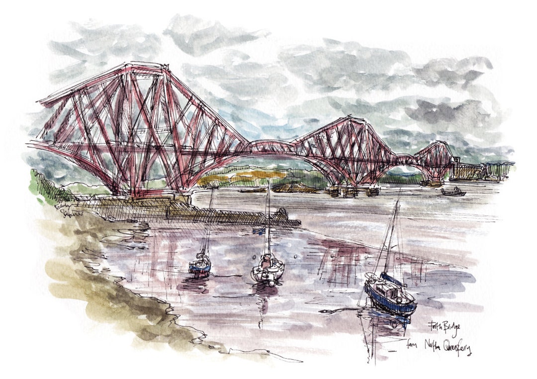 Forth Bridge Sketch