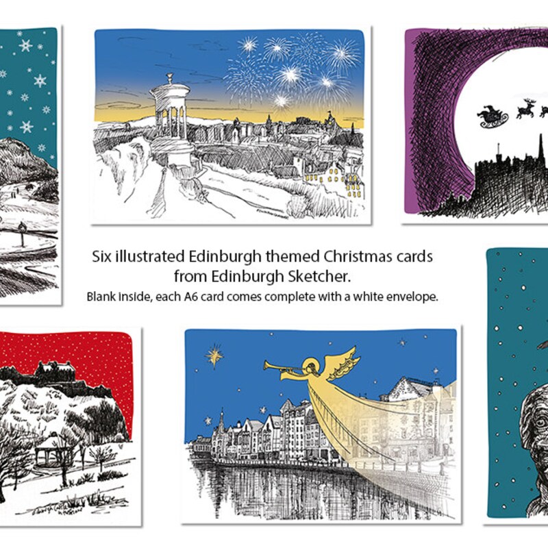 EdinburghSketcher - Etsy