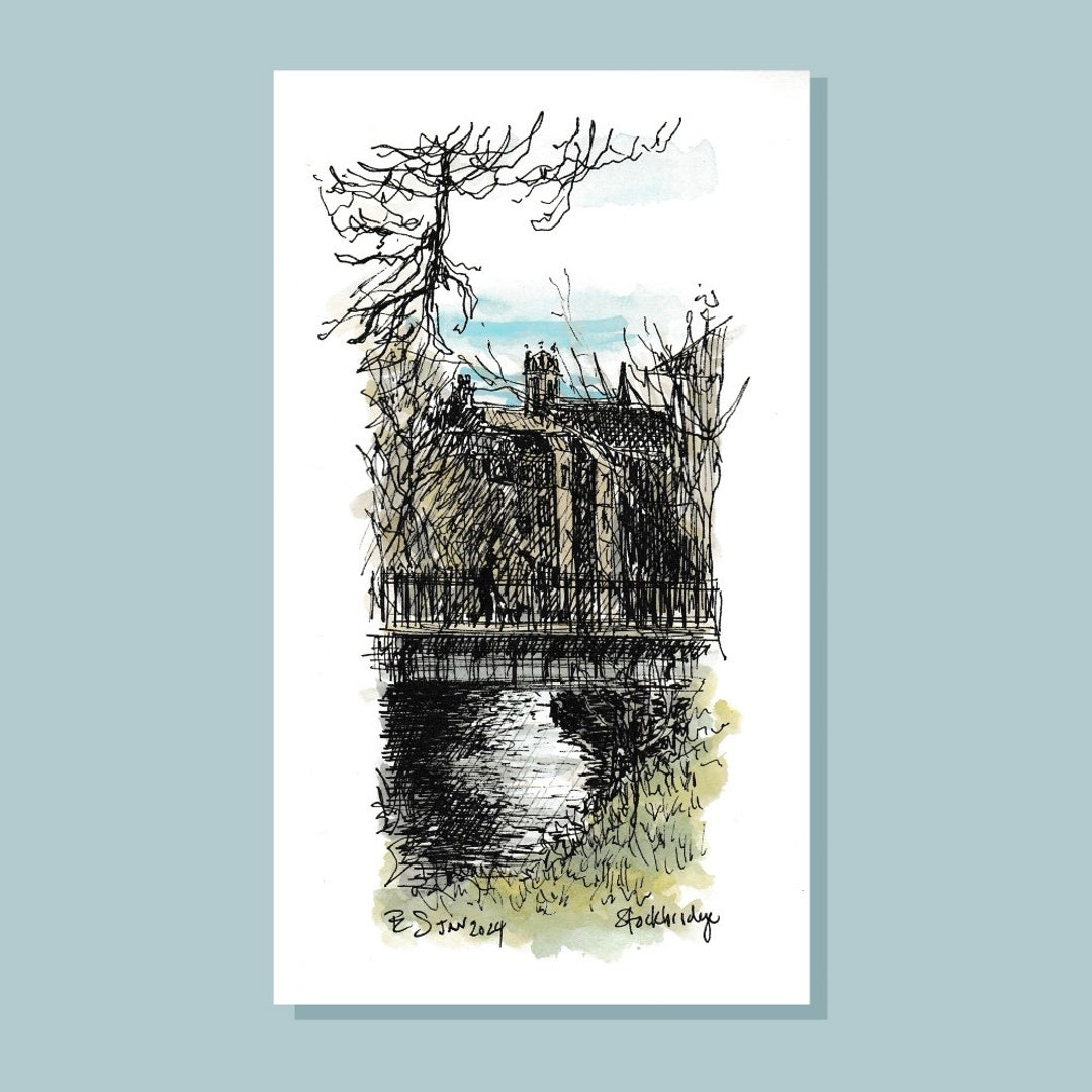 Stockbridge Stroll. 1 of 20 Giclee Prints Featuring the Water of Leith ...