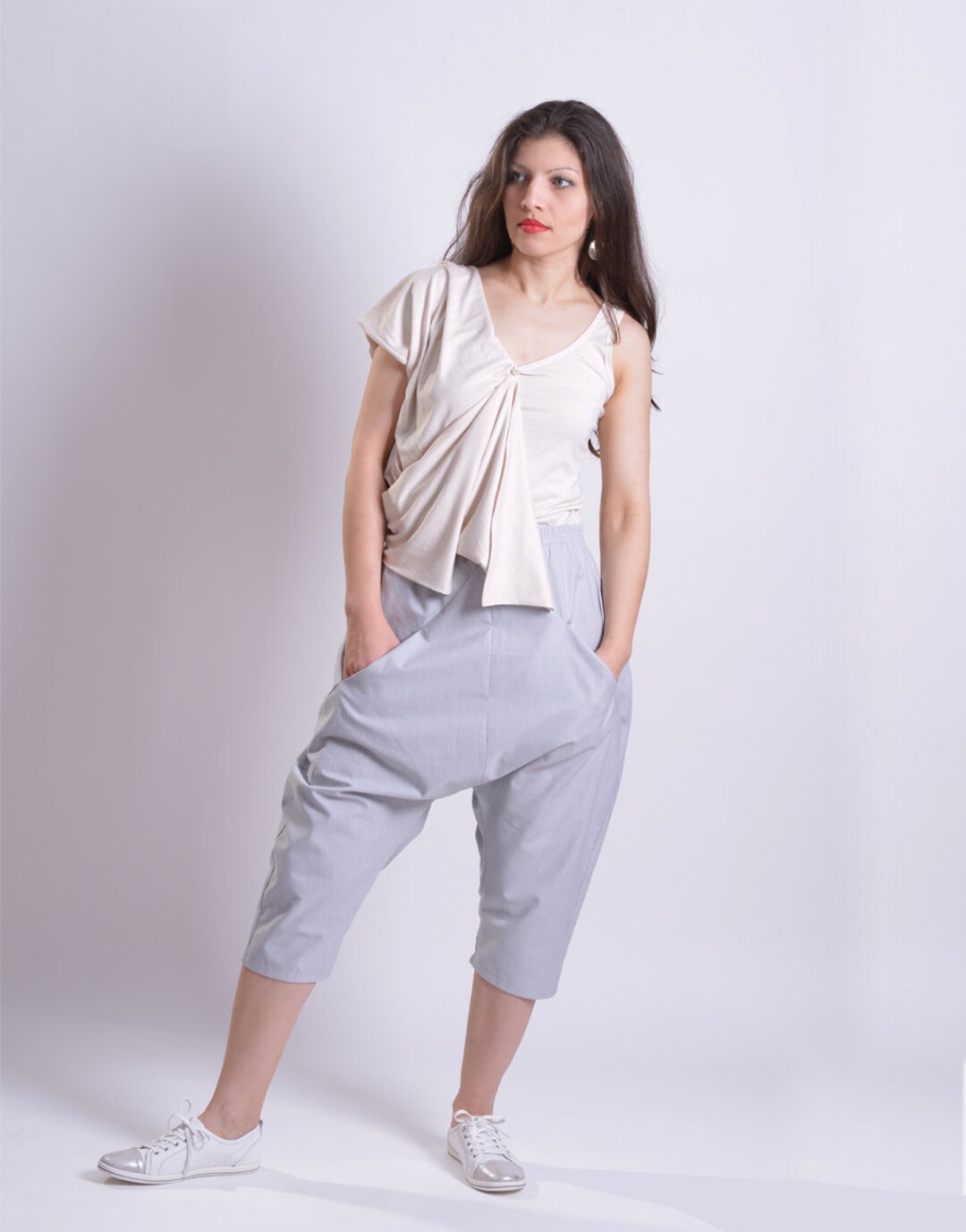 Women White Top, Extravagant Top, Avant Garde Top - Etsy