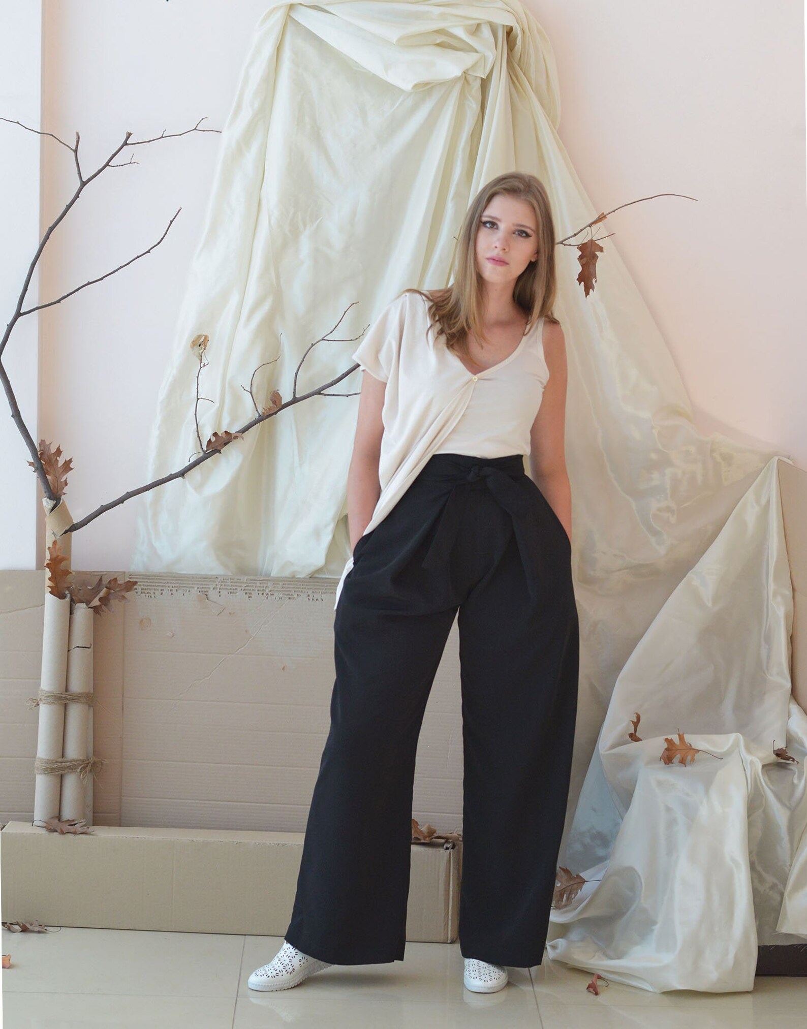 Women White Top Extravagant Top Avant Garde Top - Etsy