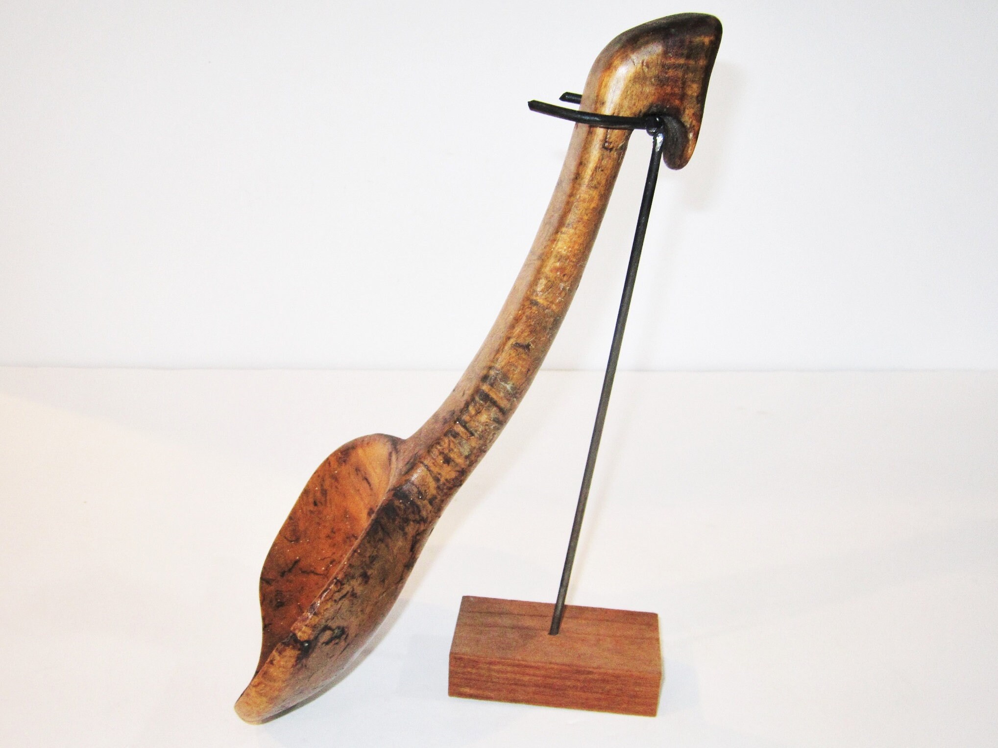 Vintage Northeastern Native American Effigy Burl Maple Ladle - Etsy