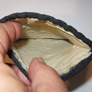 RARE Maliseet Beaded Purse Bag Ca. 1860 - Beadwork Mostly Intact ...