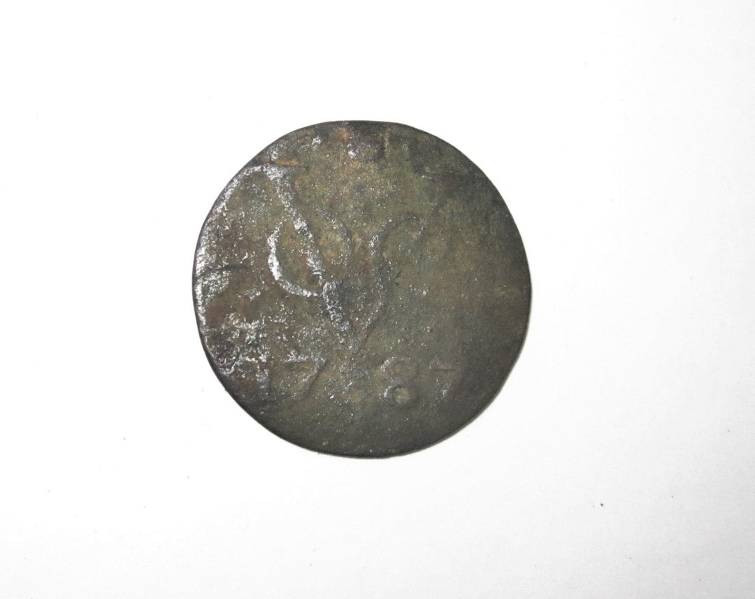 1787 Dutch Duit Coin - New York Penny - One of the First Coins Used in ...