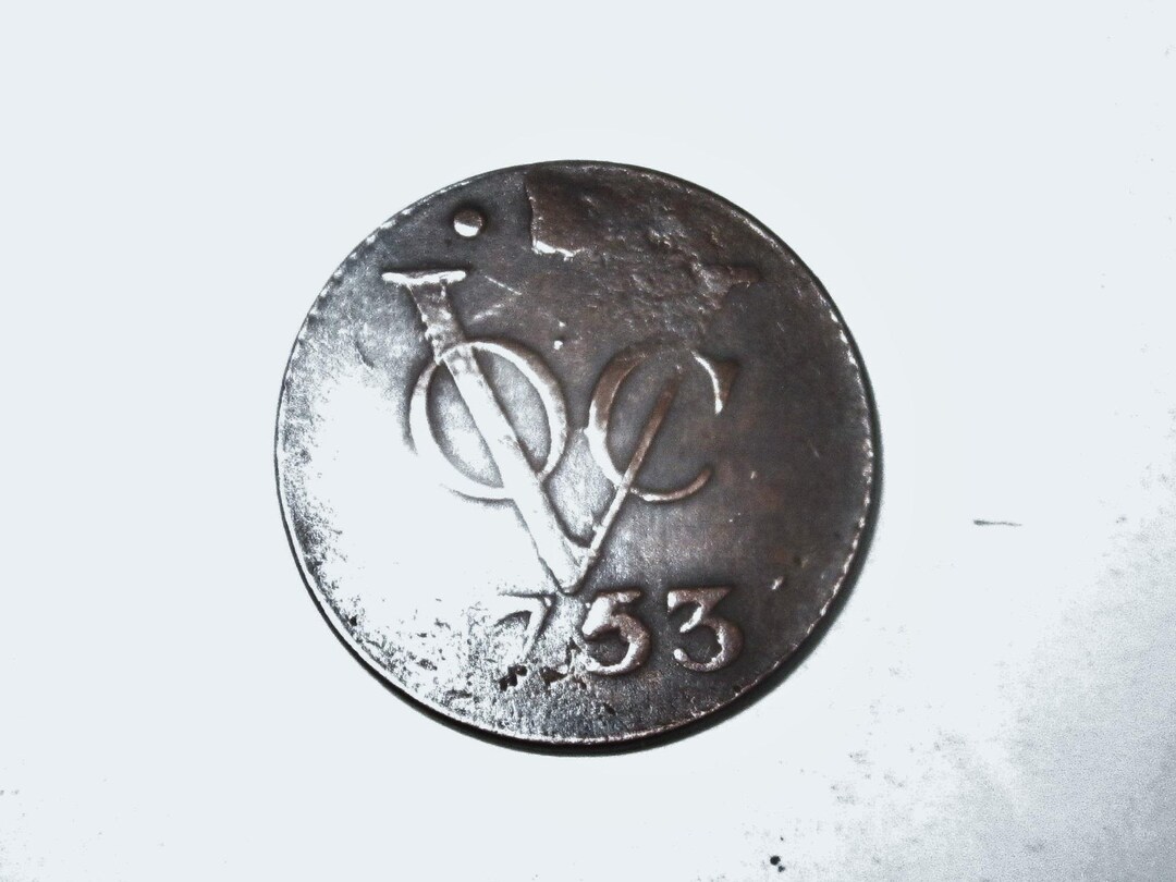 1753 Dutch Duit Coin - New York Penny - One of the First Coins Used in ...