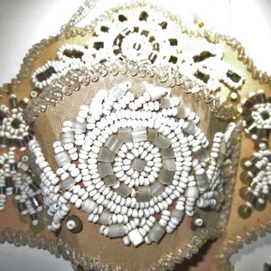 1909 Mohawk Beaded Whimsy Whisk Broom Holder - All Original and With ...