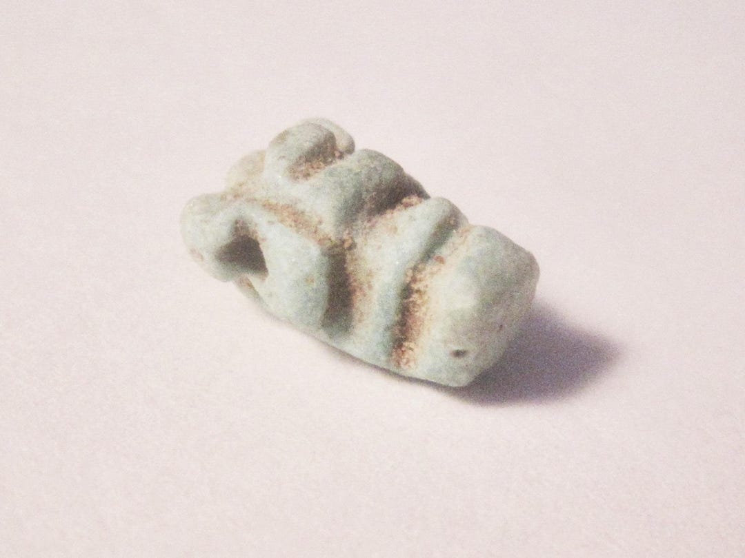 Ancient Egyptian Goddess Shu Amulet of Paste and Faience From the New ...