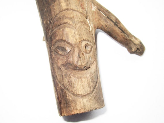 Iroquois Haudenosaunee Carved Ceremonial Handle Possibly | Etsy