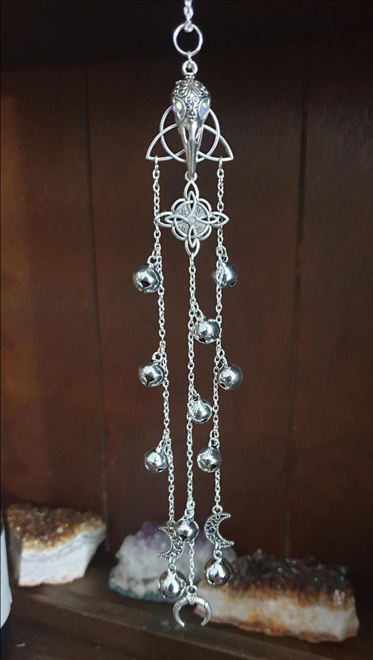 Celtic Raven Witch Knot Witch Bells Magickal Protection Luck - Etsy
