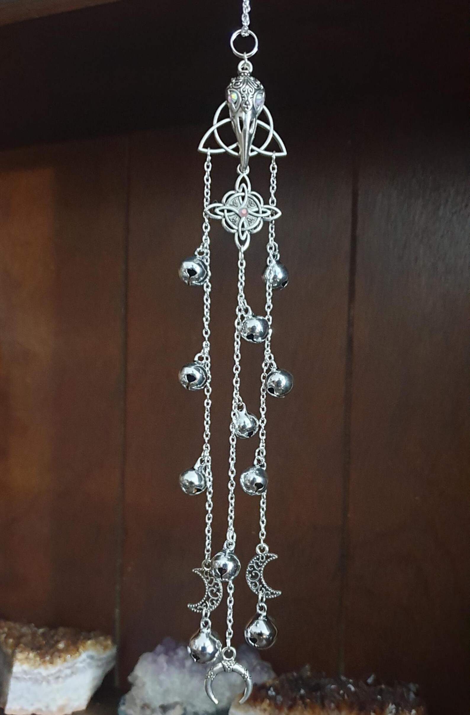 Celtic Raven Witch Knot Witch Bells Magickal Protection Luck - Etsy
