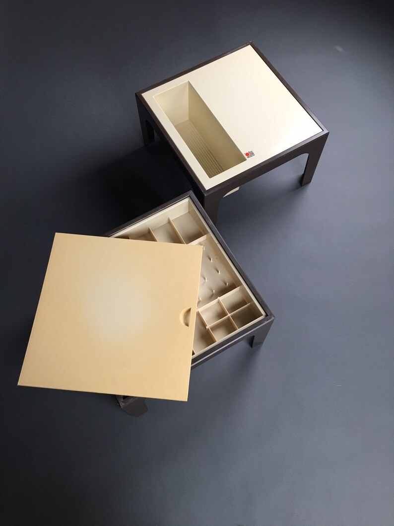 Pair of Low End Tables, Flair Furniture by Marc Held for Prisunic ...