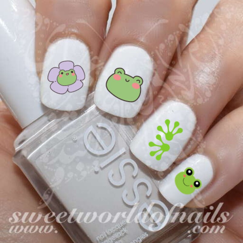 Frog Nails - Etsy