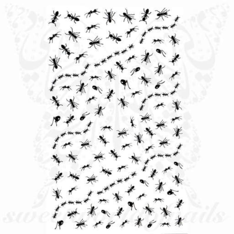 Ant Nail Art Nail Stickers - Etsy