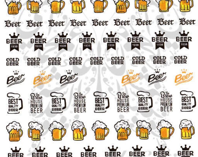 MS Awareness Nail Art Hope Orange Ribbon Nail Water Decals - Etsy