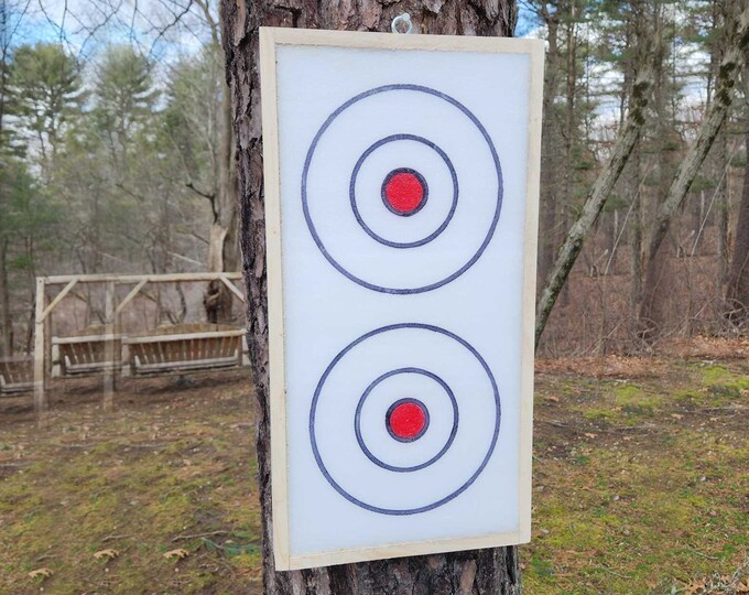 KNIFE THROWING TARGET Double Sided Polyethylene 25 3/4 X 13 1/2 X 2 ...