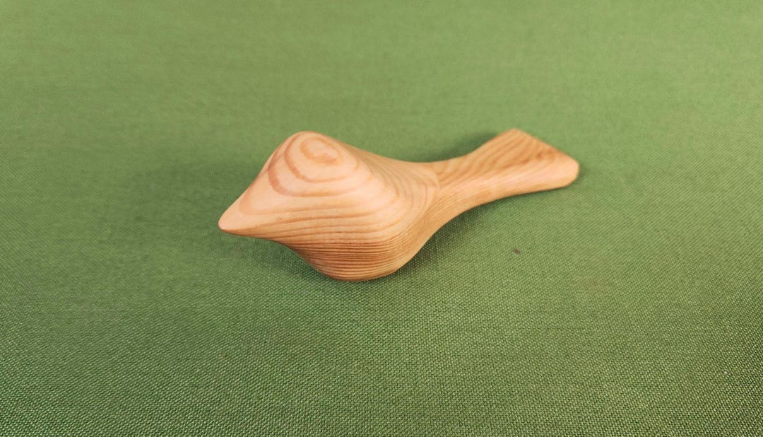 Larch / Tamarack Comfort Bird: Hand Carved Stress Relief Gift - Etsy