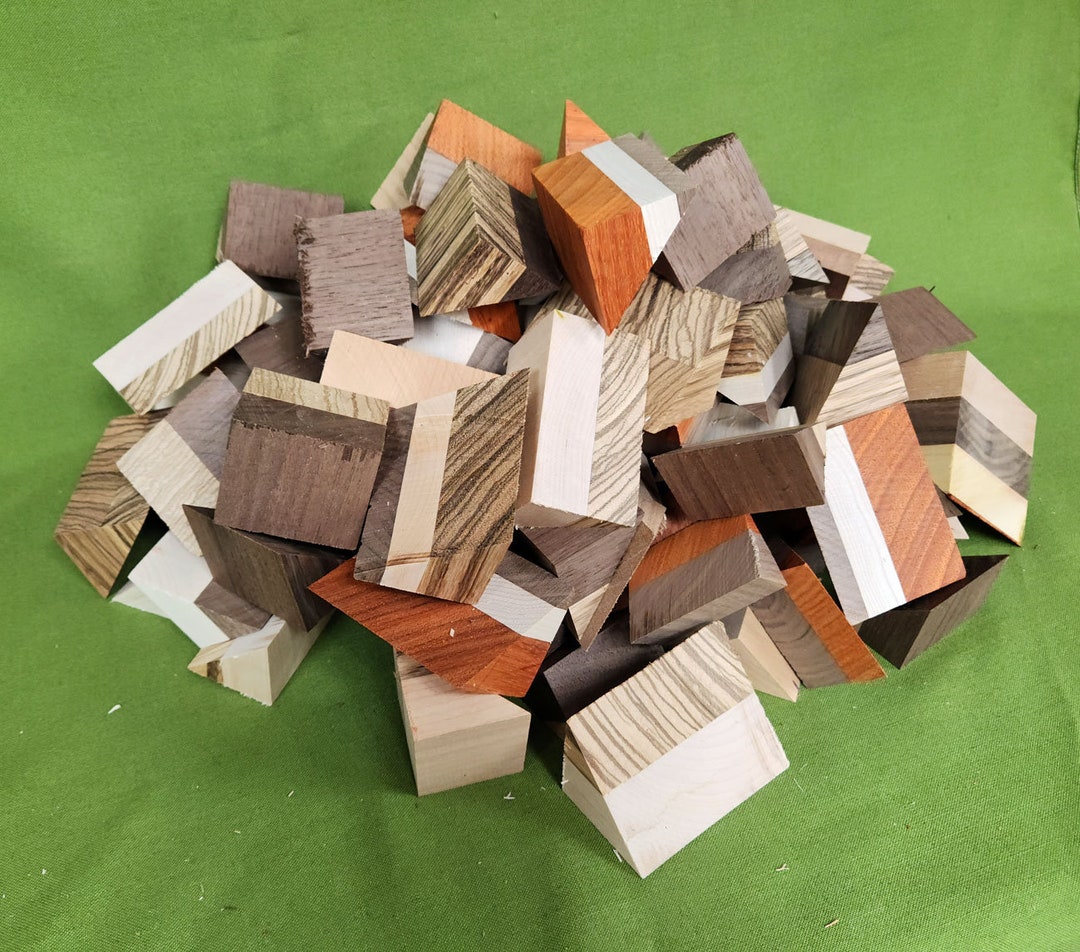 Exotic Hardwood Craft Pack: Bowl Corners, Assorted Wood Pieces - Etsy