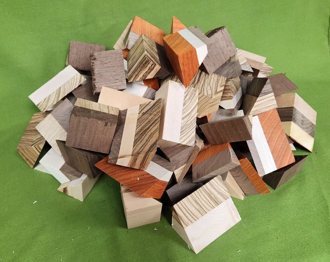 Exotic Hardwood Craft Pack: Bowl Corners, Assorted Wood Pieces - Etsy