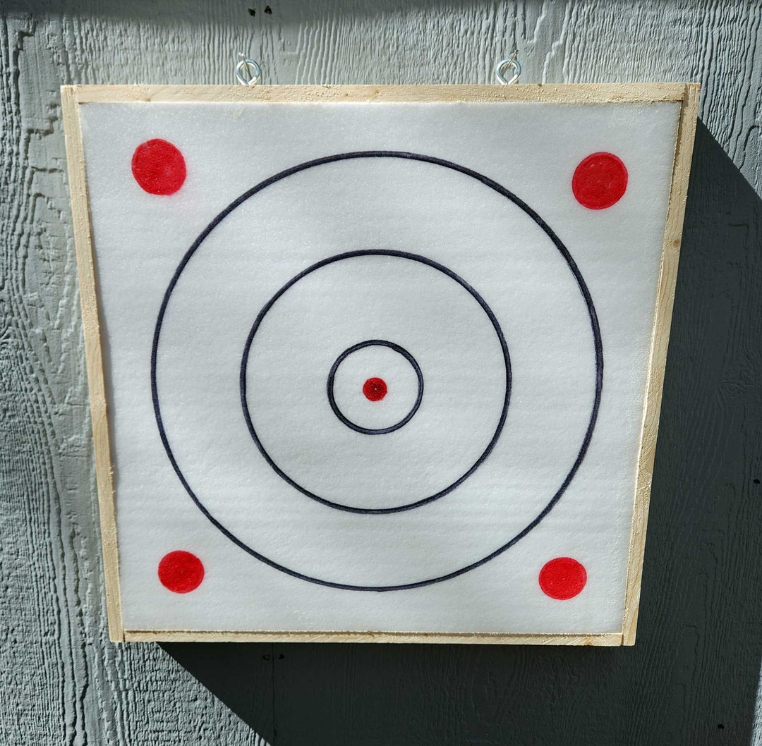 Knife / Axe Throwing Target, Double Sided 25 3/4 X 25 3/4 X 2 Thick ...