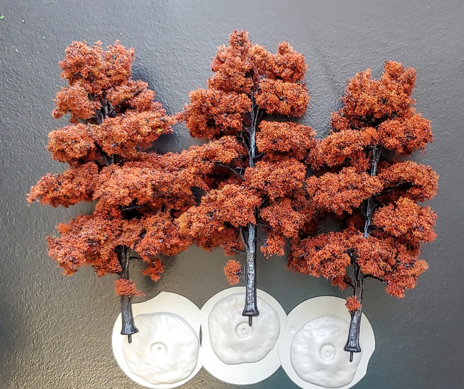 Trees Miniature 8 Tall W/planting Peg and Stands for - Etsy