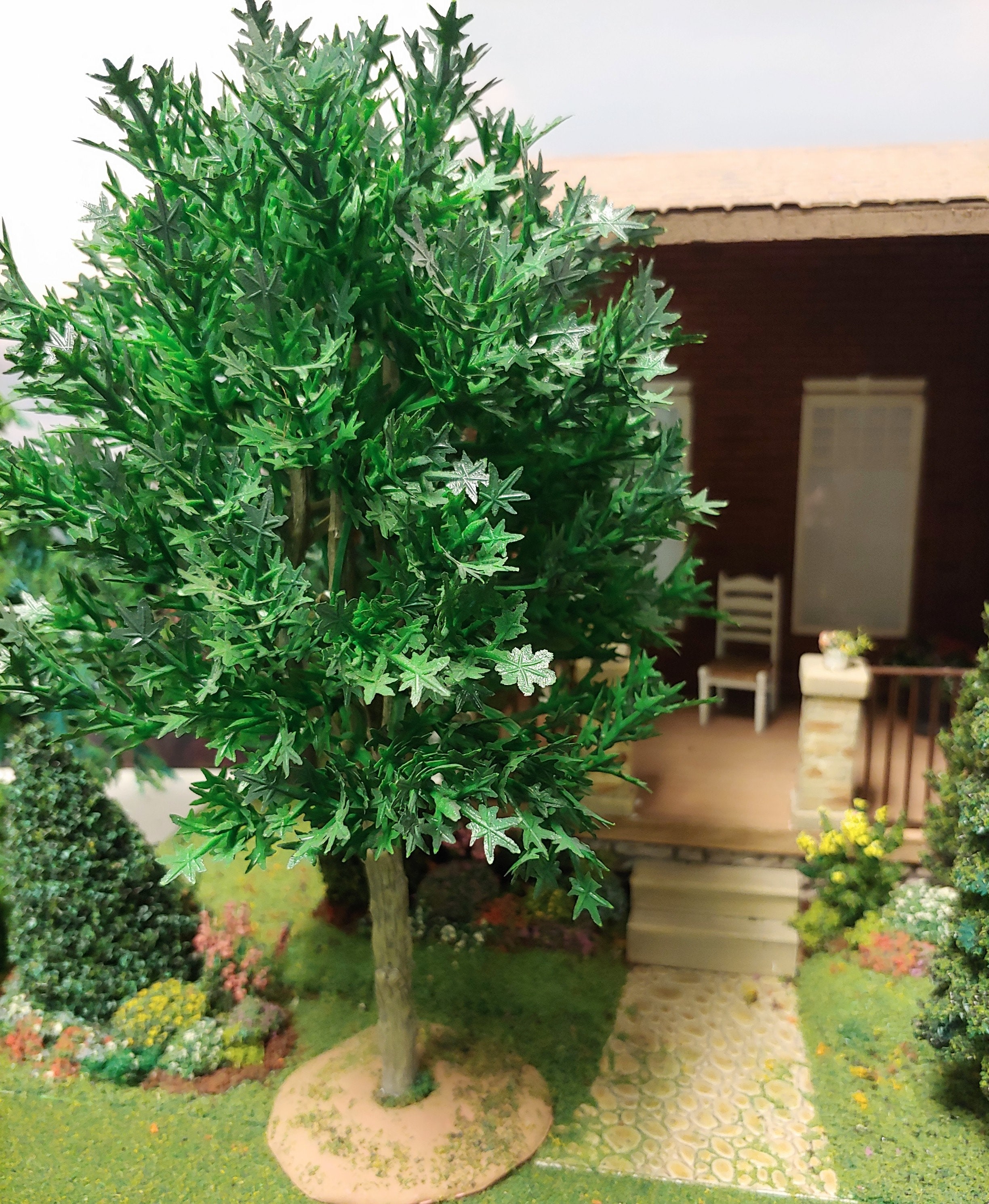 Miniature 8 Tall Trees W/planting Peg 3pc 3 Stands for - Etsy